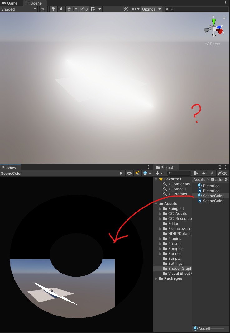 solve Unity3d Scene Color not work in HDRP/URP – Clonefactor